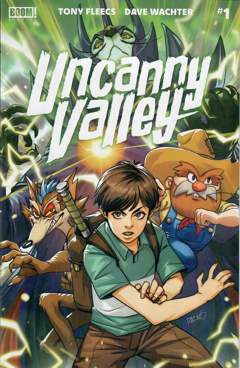 Uncanny Valley #1 - "DBZ Homage" Derrick Chew Exclusive - Written by T ...